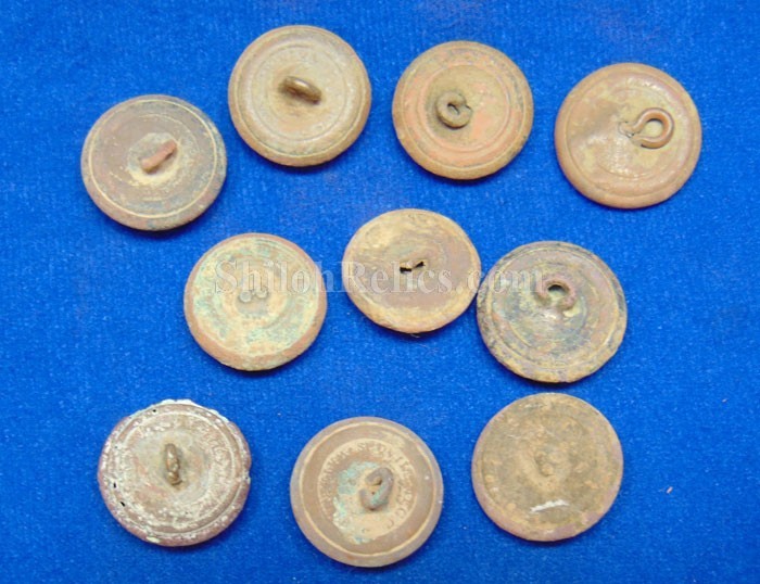 Shiloh Civil War Relics Catalog
